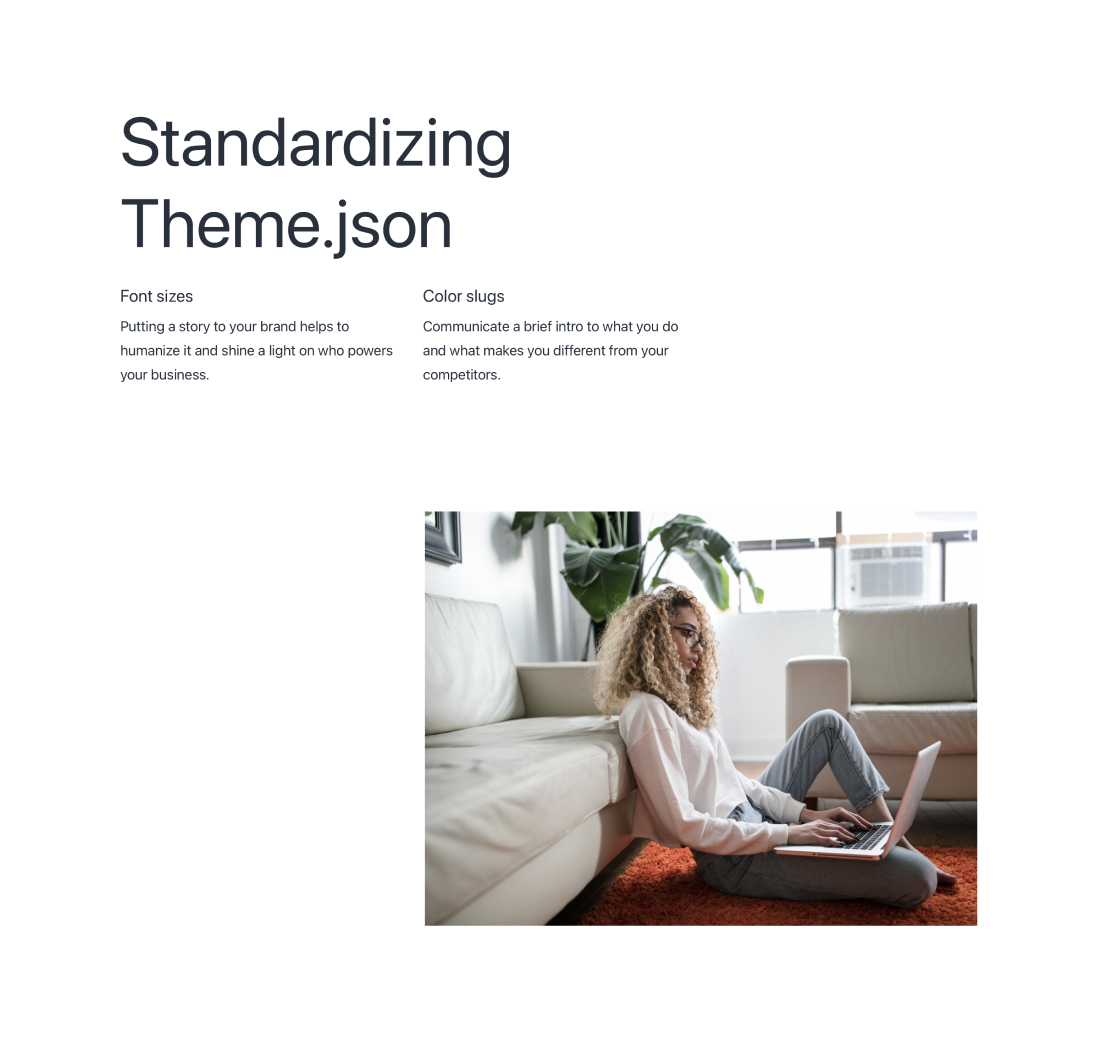 Standardizing theme.json color slugs – Rich Tabor